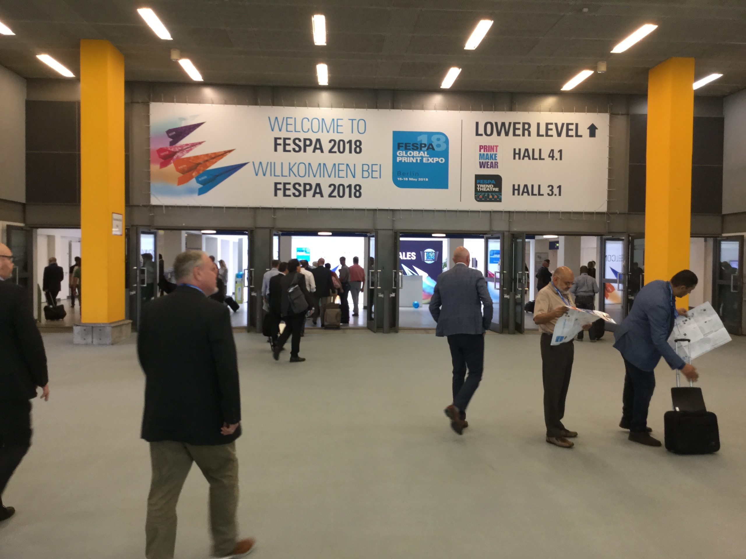 海外展示会便り～ 「FESPA 2018」in Berlin 開幕!! – 三菱製紙 機能商品事業部のBLOG